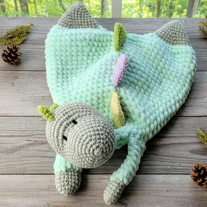 Dexter the Comforter Dinosaur – Crafting Pattern